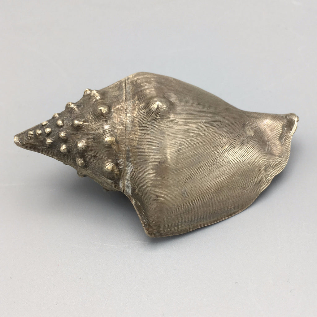 Guillermo Nava Sterling Silver Conch Sea Shell Taxco Mexico Pill Box ...