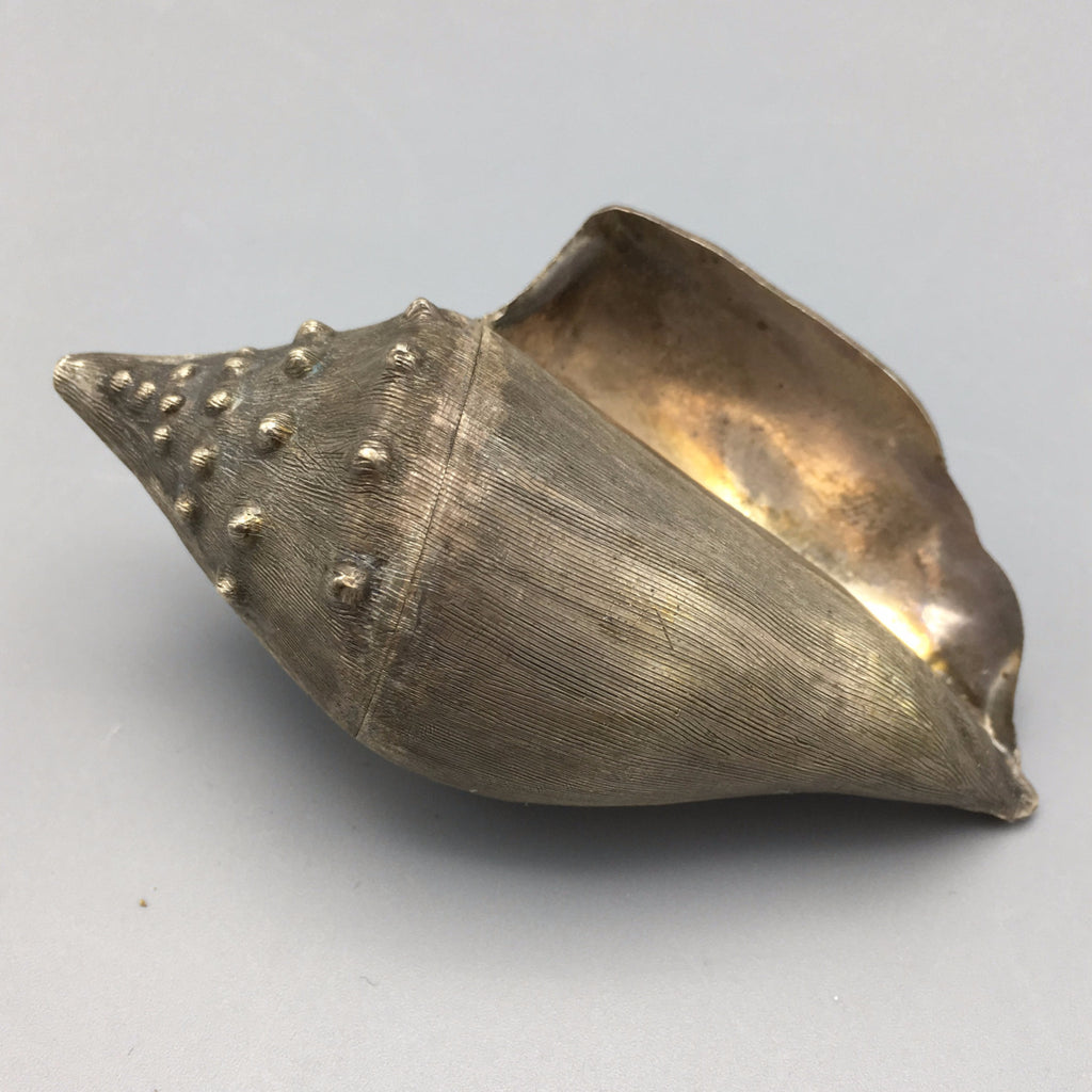 Guillermo Nava Sterling Silver Conch Sea Shell Taxco Mexico Pill Box ...