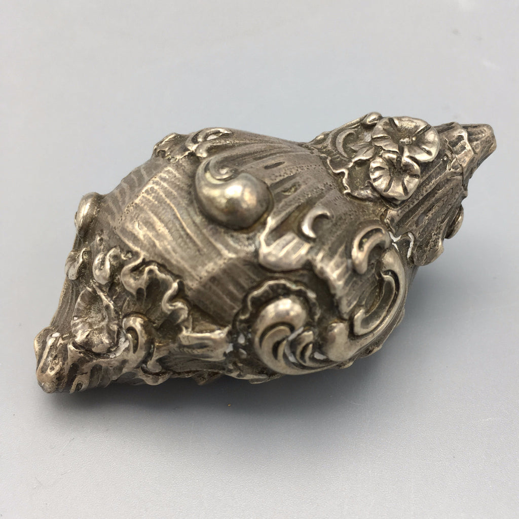 John George Smith Sterling Silver Edwardian Rococo Shell Box – WHISTLE