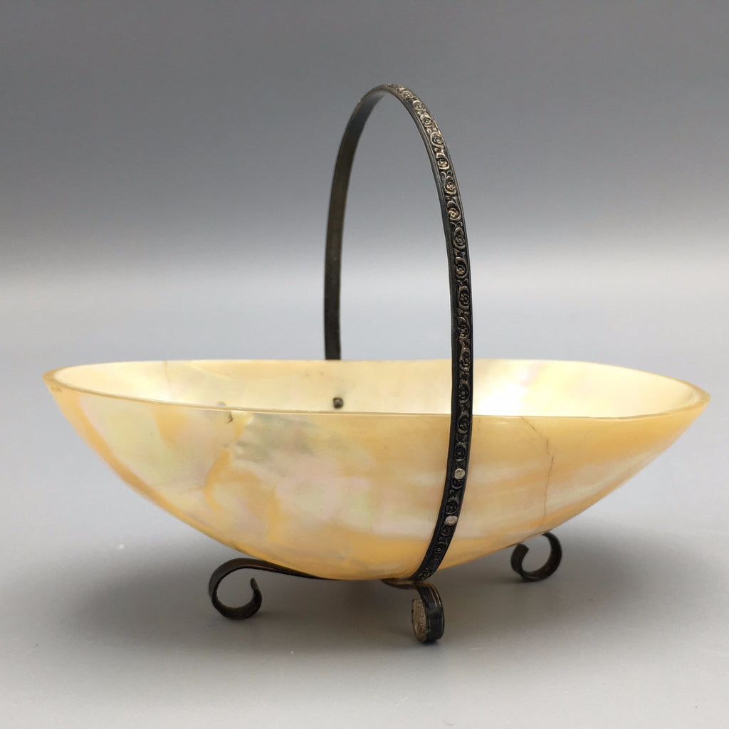 Hand Carved Nautilus Shell Basket with Silver Fixtures – WHISTLE